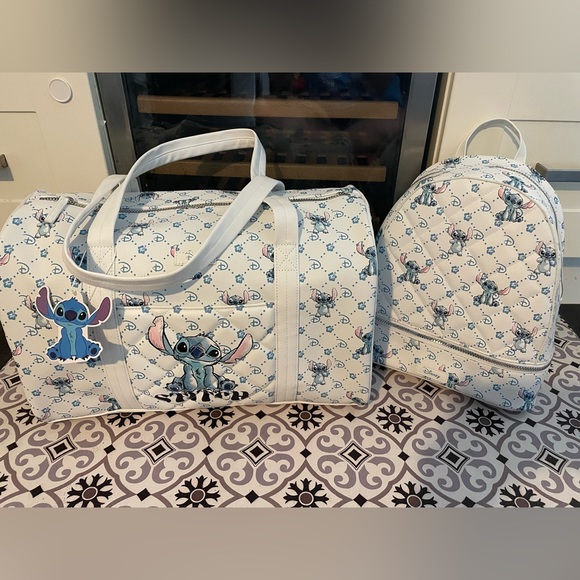 Disney | Bags | Nwt Lilo And Stitch Weekender Bag And Backpack | Poshmark